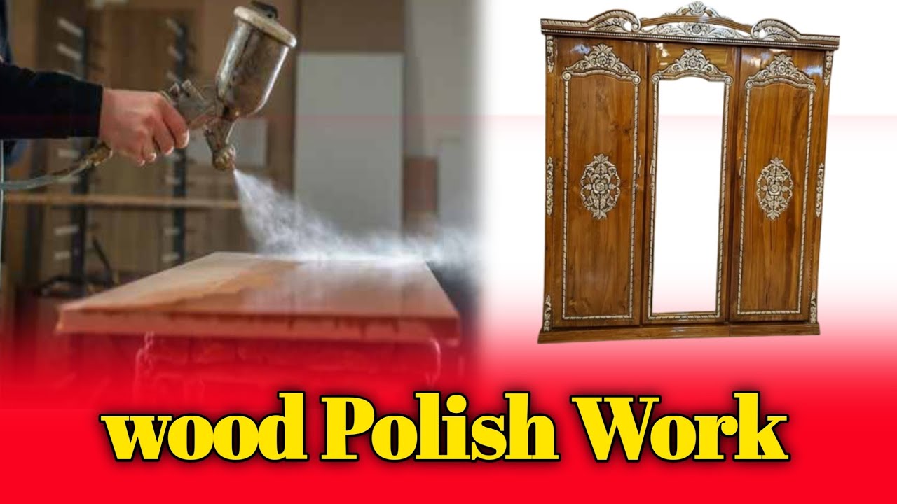 Wood polish work || live stream || lekar polish Furniture || Furniture ...
