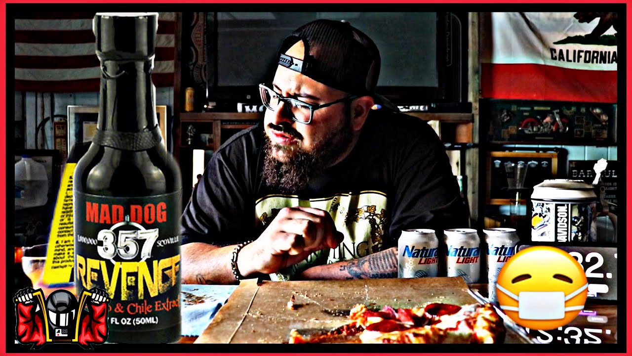 **SPICY** Pizza and Beer Challenge (1 million scoville units) | Softail ...