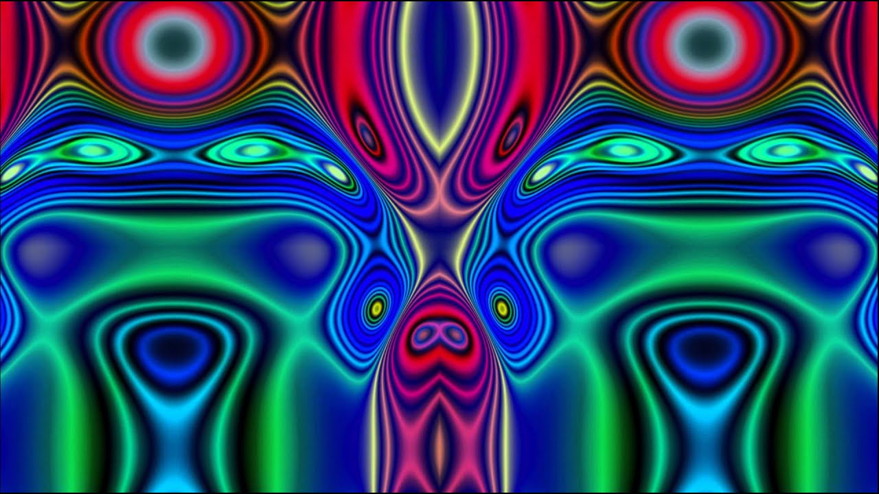 [4K] Psychedelic Visual Material-4 - YouTube
