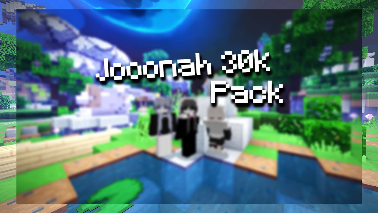 Jooonah 30k Pack + recolor port (mcpe) - YouTube