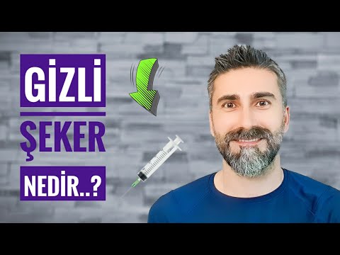 GİZLİ ŞEKER nedir..? (şeker hastalığı, tip 2 diyabet)