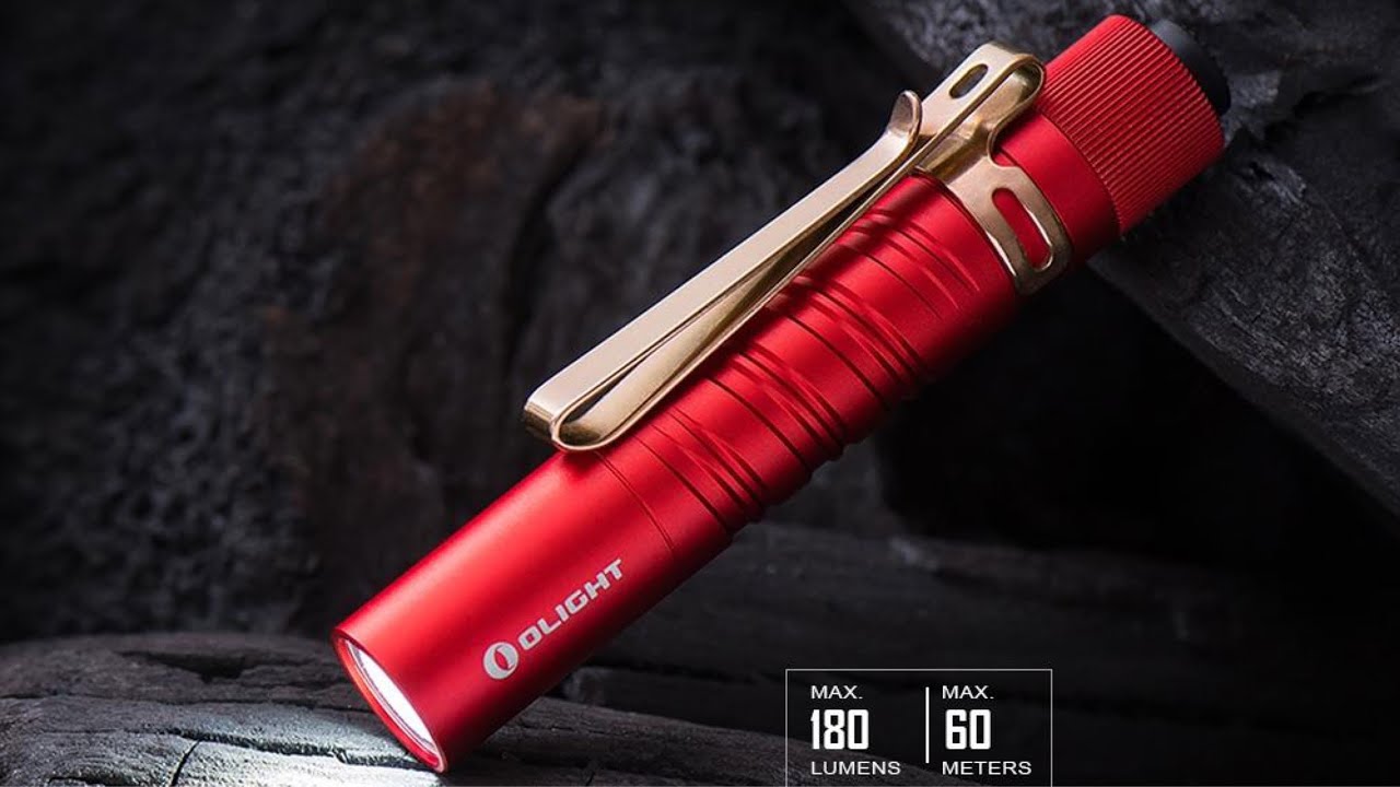 Olight I3T EOS Red Review - YouTube