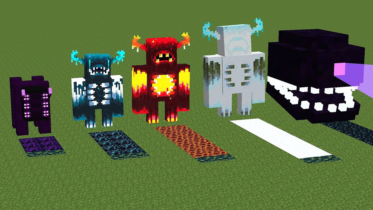 Which of the All Wither Storm Mobs and Mutant Bosses death will ...