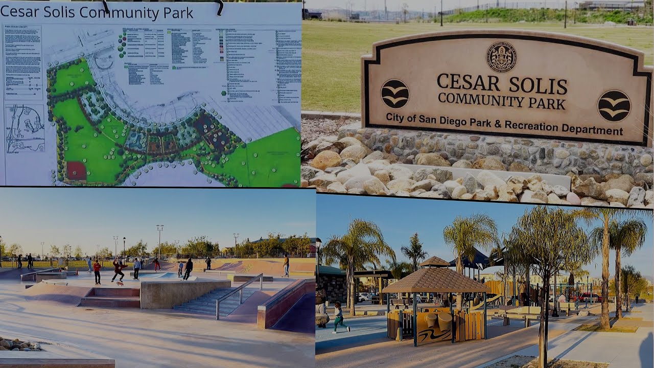 CESAR SOLIS COMMUNITY PARK | SAN DIEGO California - YouTube