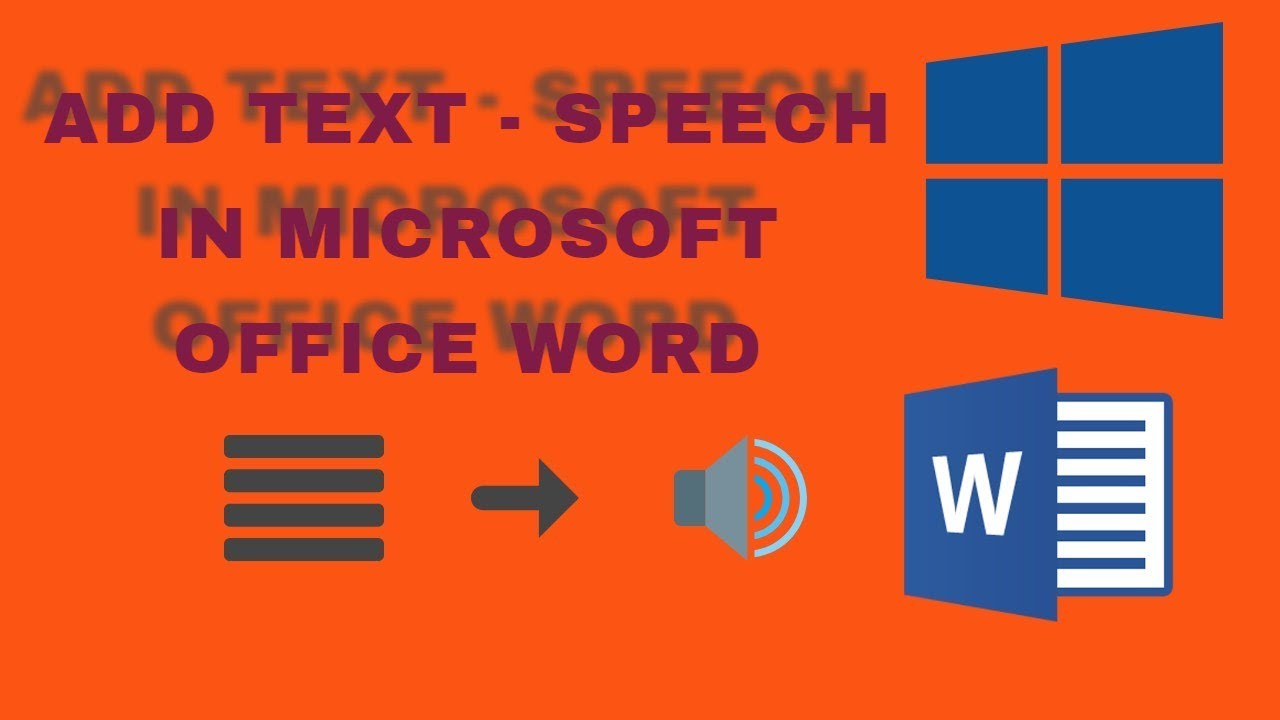 Add Text To Speech In MS Word YouTube add-text-to-speech-in-ms-word-youtube