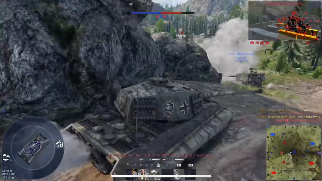 Tiger II (H) With double nuke | Warthunder - YouTube