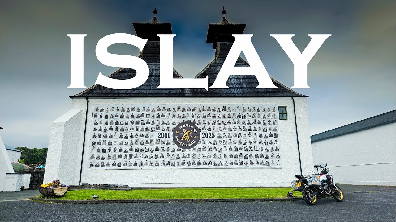 The Scottish Island you need to ride. Africa Twin to Islay. - YouTube