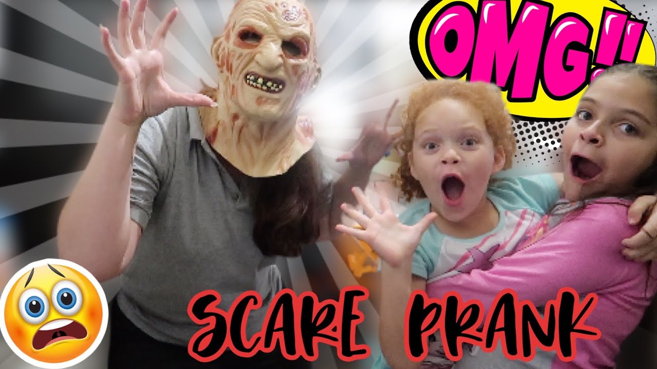 I HAD TO DO IT ! LOL **SCARY MASK PRANK** - YouTube