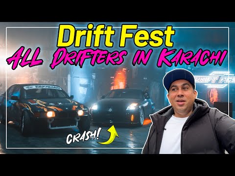 🔥 Drift Fest Karachi 2025: A Night to Remember | AdeelR35
