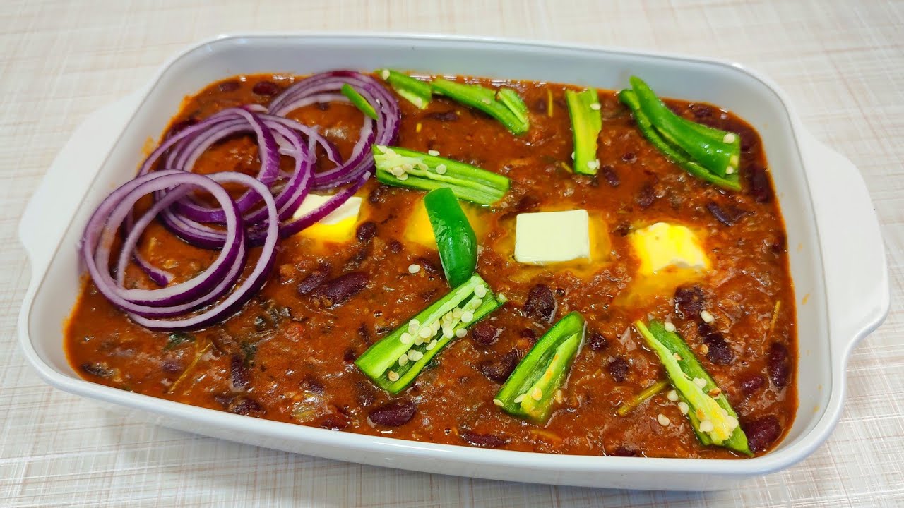 Lal Lobia Masala Recipe By Europe and Food - YouTube