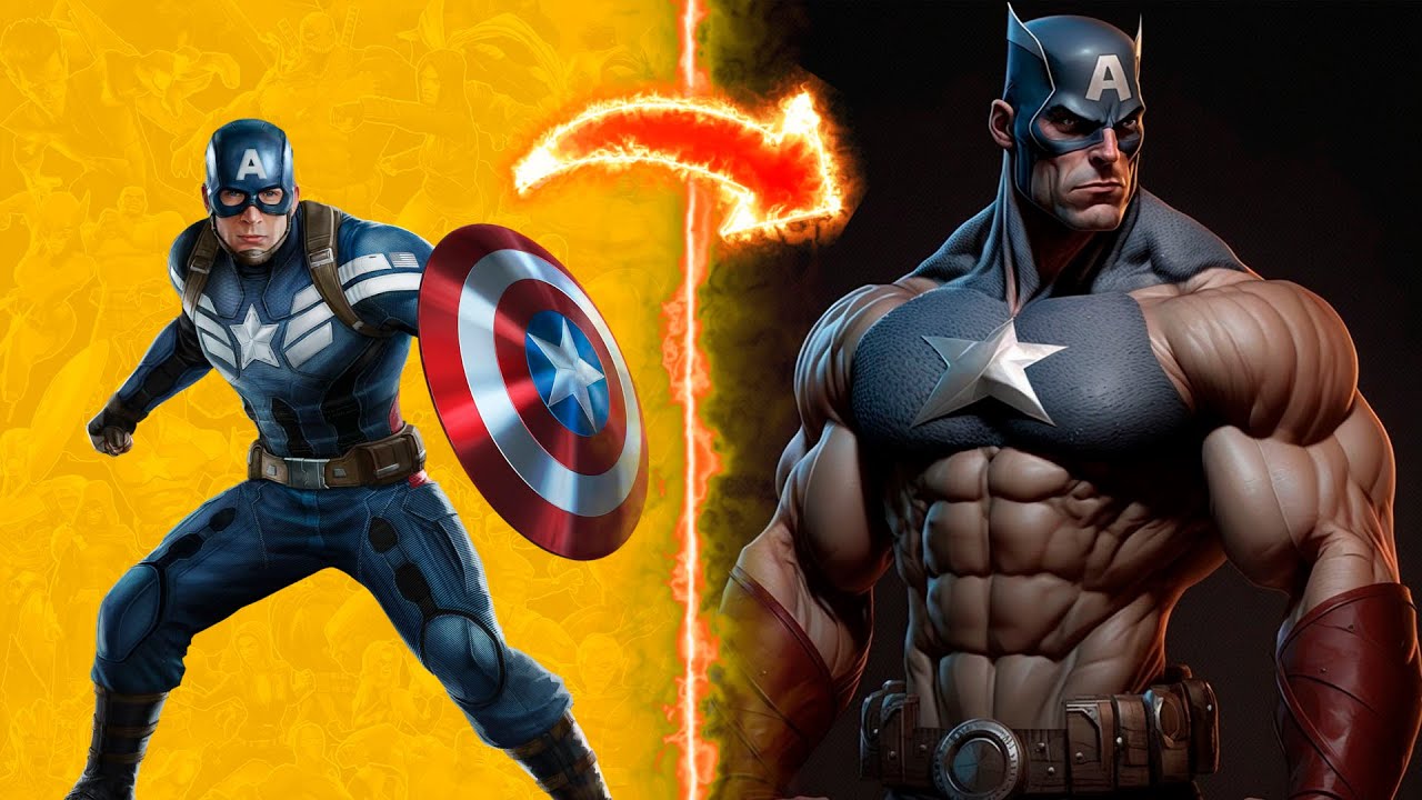Avengers became Muscular 🔥 All Characters 🔥 Marvel & DC - YouTube