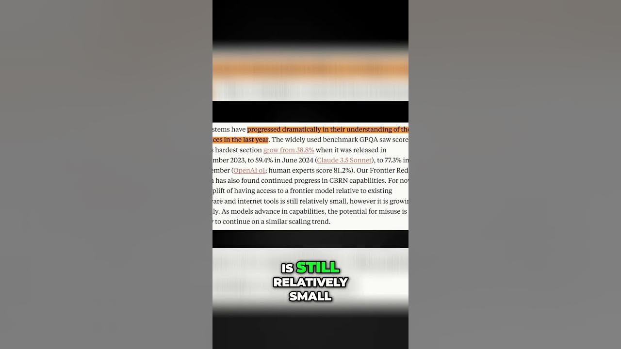 AI Breakthrough GPQA Scores Soar to New Heights - YouTube