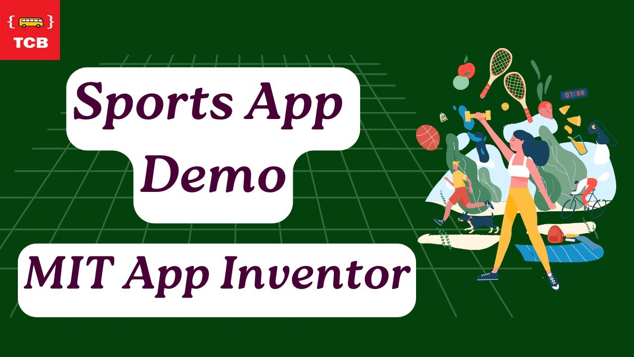 Sports App using MIT App Inventor Demo ! 🏀🎾" - YouTube