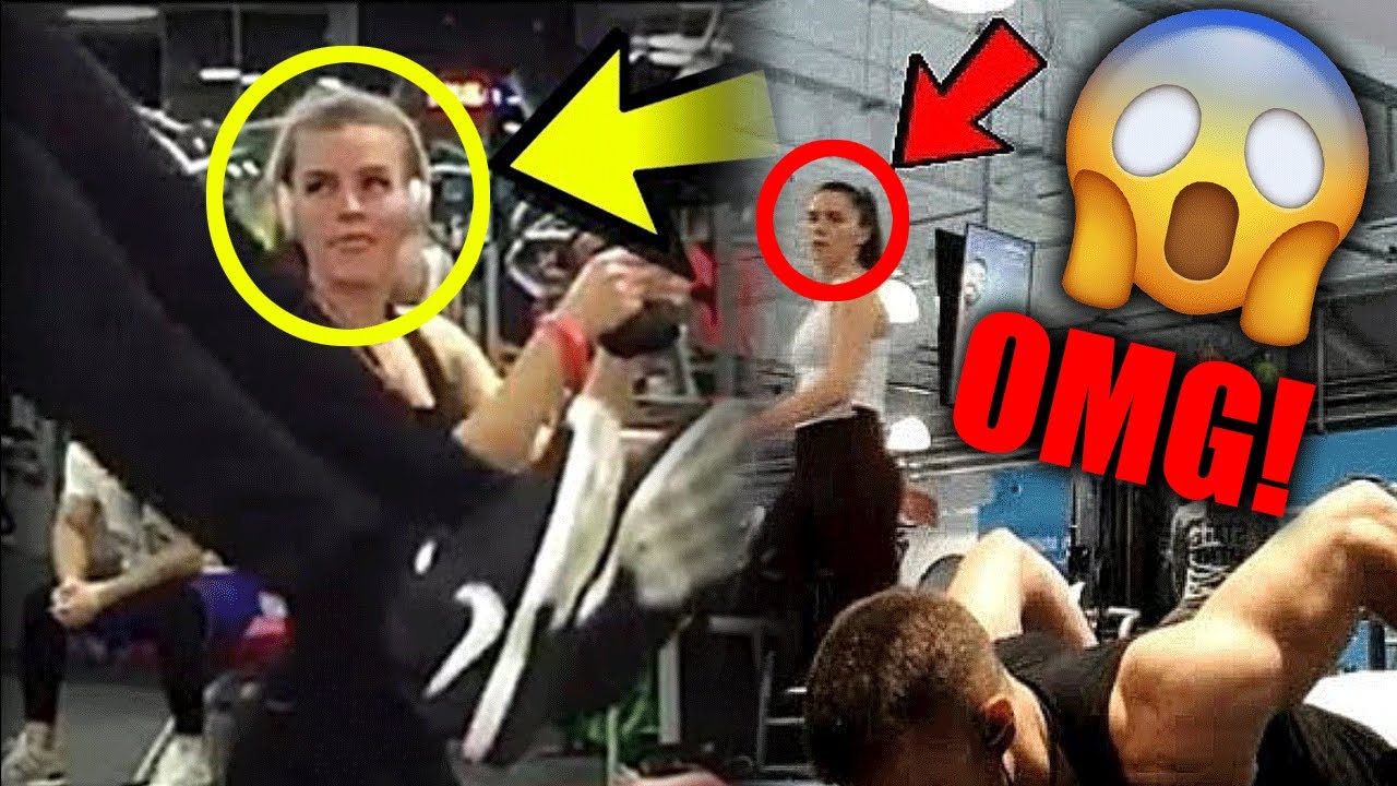 Scaring People At Gym With Calisthenics *GIRLS REACTIONS ARE PRICELESS ...