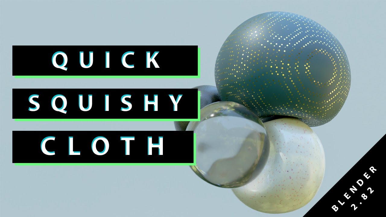 SQUISHY ANIMATION WITH CLOTH IN BLENDER 2.82! - YouTube