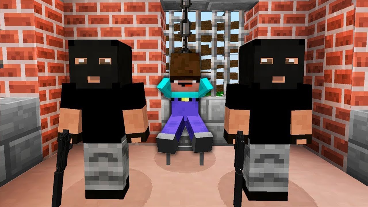 Minecraft Battle - NOOB vs PRO : WHAT BANDIT HIDE IN THIS HOUSE ...