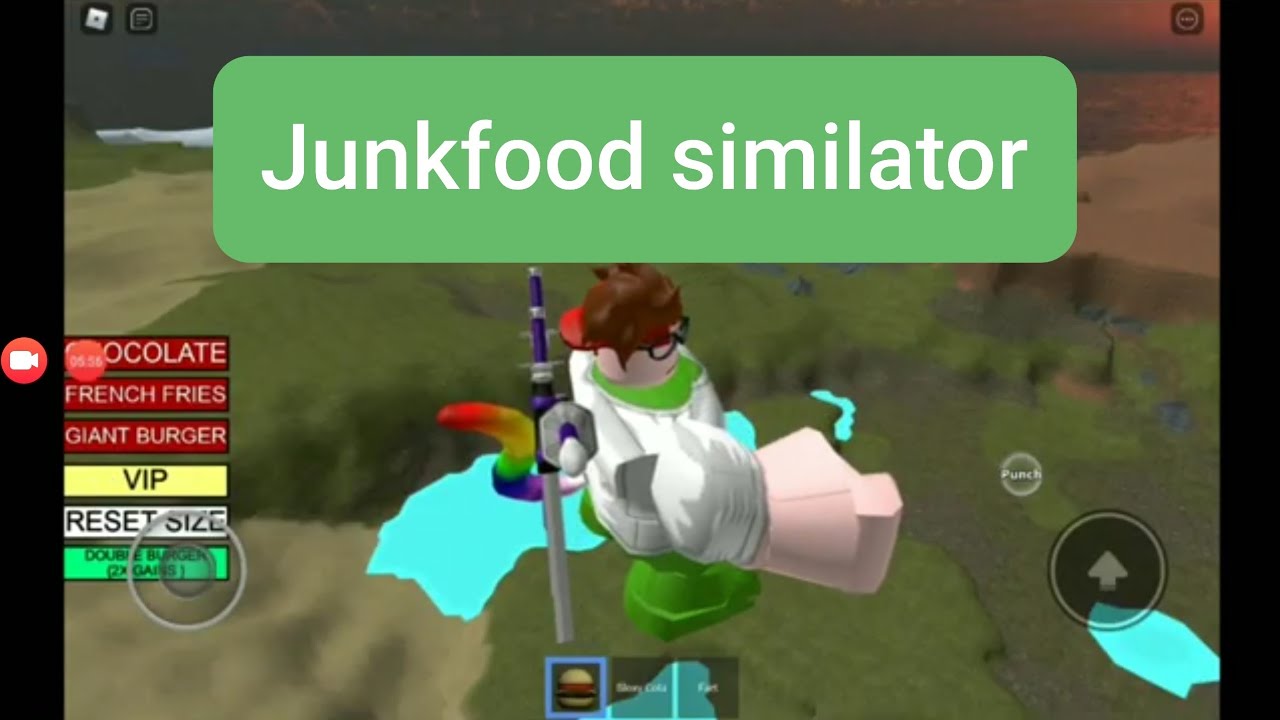 ROBLOX Junk food similator - YouTube