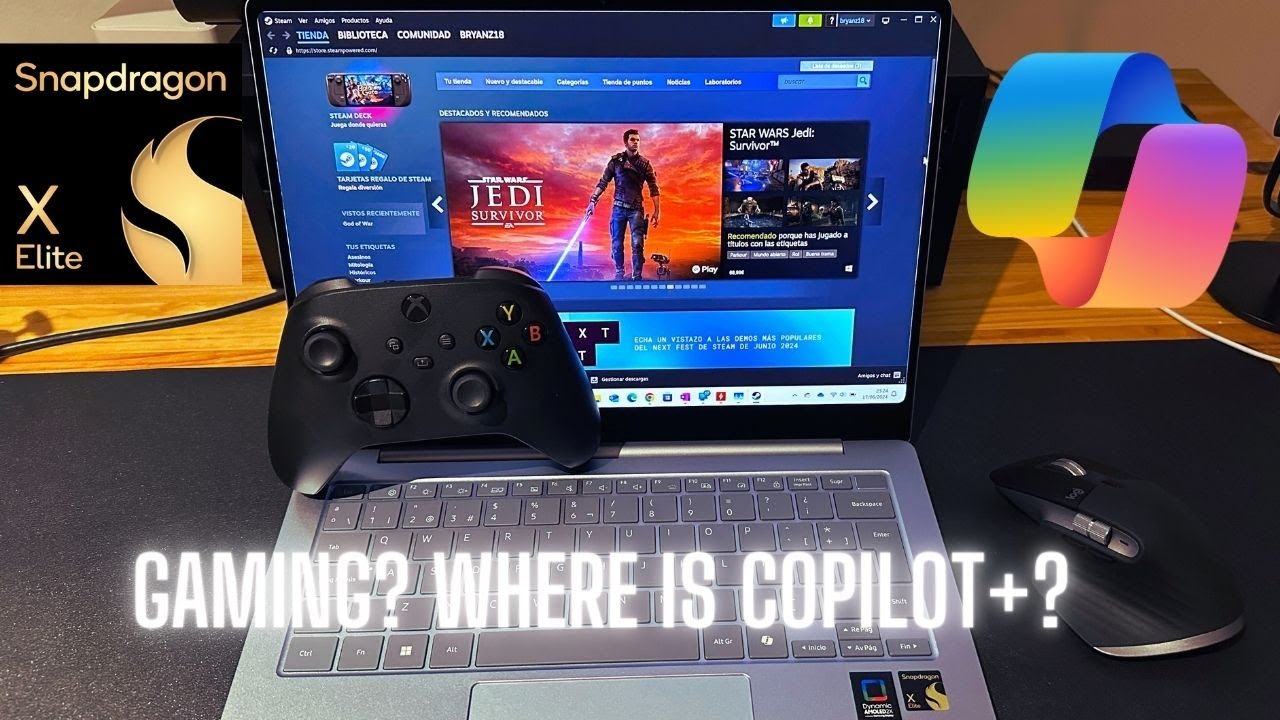 Can you game on Snapdragon X Elite laptops? Where is Copilot+ in Europe ...