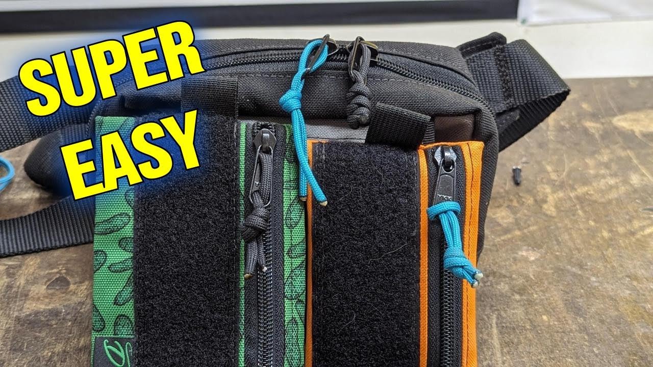 Super Fast and Easy Zipper Pull - YouTube