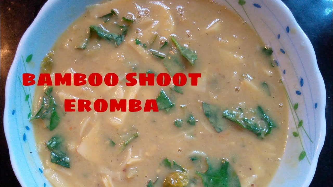 How to make bamboo shoot eromba. Bamboo shoot erolpa. - YouTube