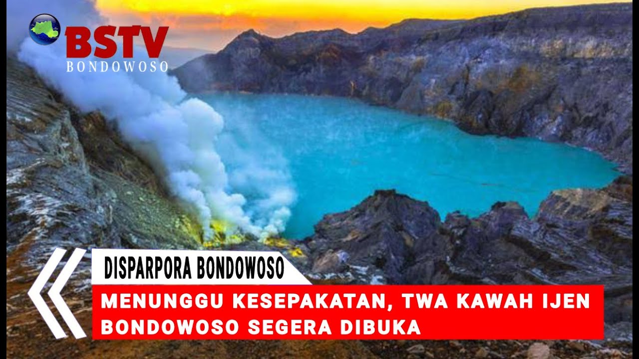 Menunggu Kesepakatan, TWA Kawah Ijen Segera Dibuka Kembali - YouTube