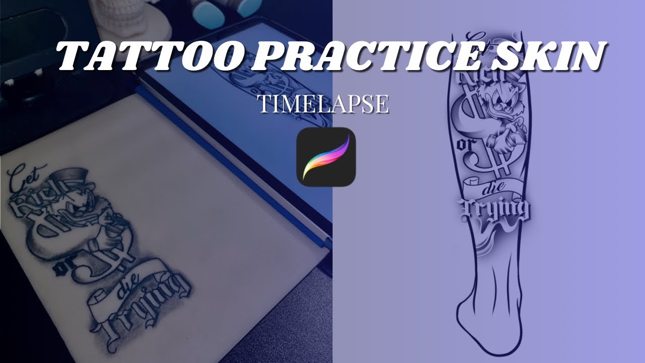 Get Rich or Die Trying! Turning Digital Art into Real Ink - YouTube