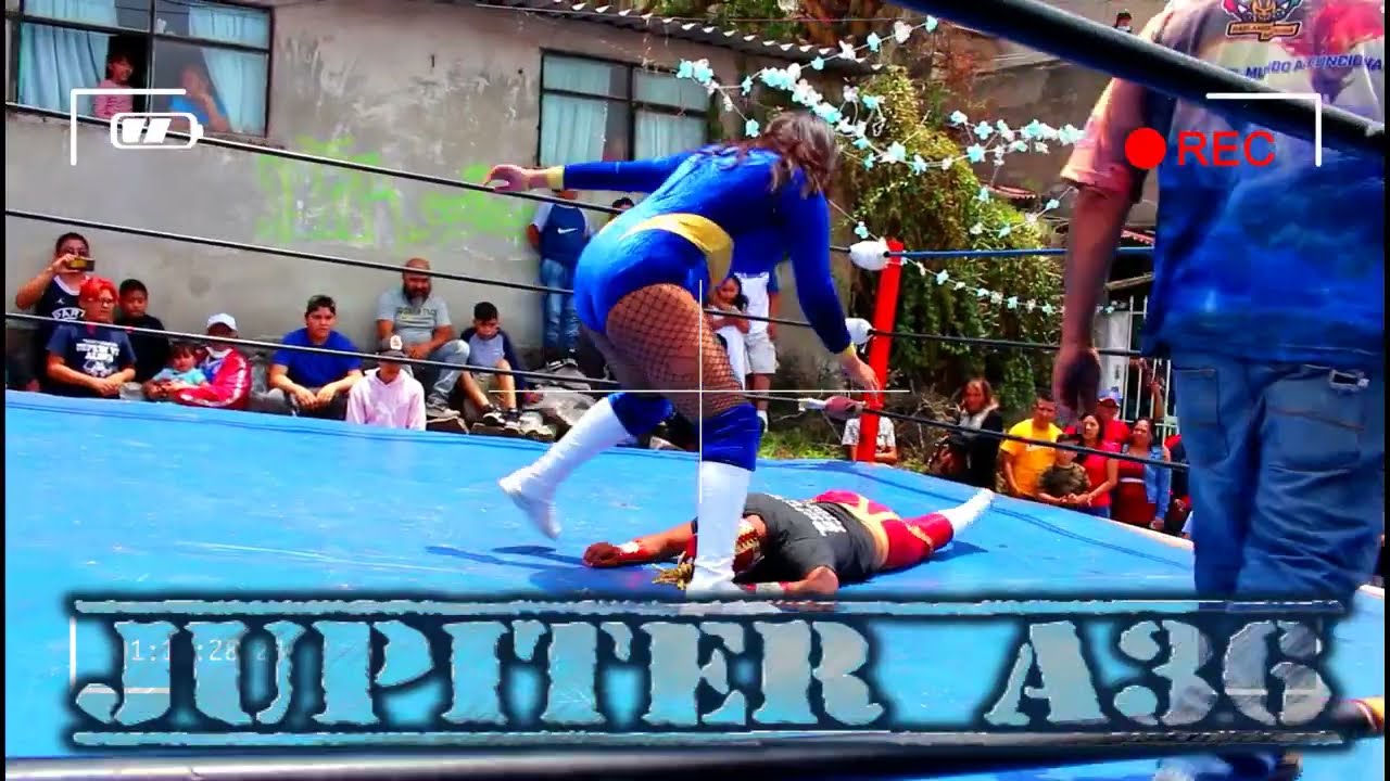 Lucha Libre, Barrio La Blanca, 14 Ago 22, encuentro de parejas mixta ...