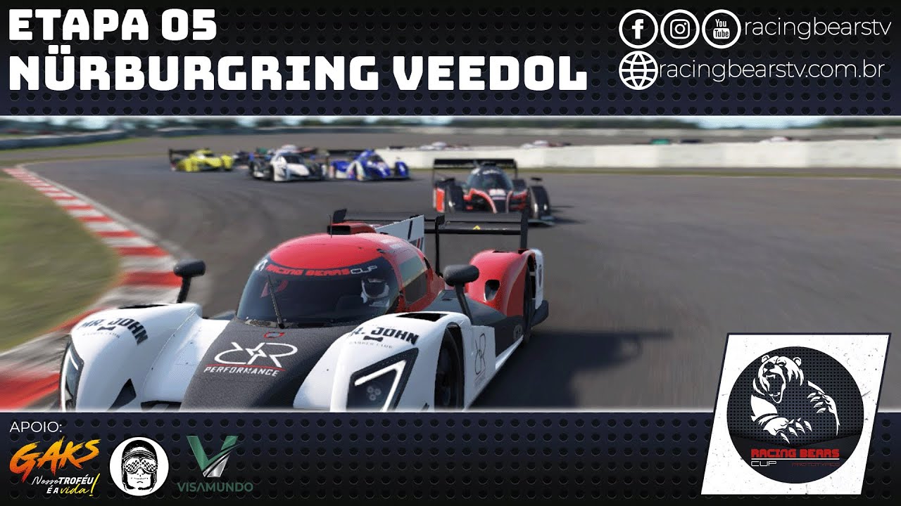 RACING BEARS CUP PROTOTYPE EDITION | 5º ETAPA | NURBURGRING #5| AMS2 ...