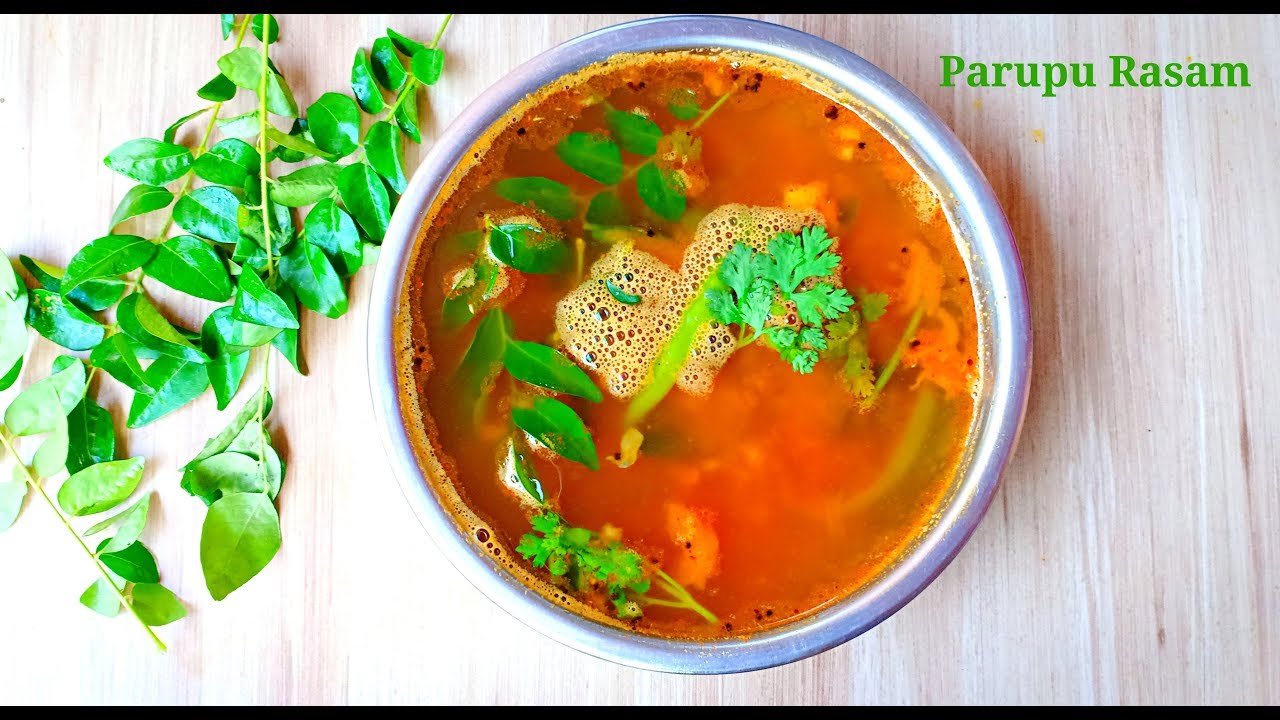 Hotel Parupu Rasam Recipe | Rasam Recipe | how to make Parupu Rasam ...