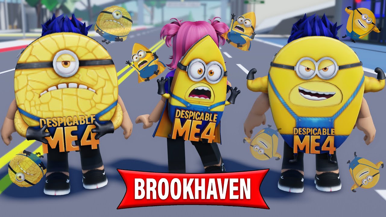I Found SECRET EXCLUSIVE Minion Backpacks In BROOKHAVEN! - YouTube