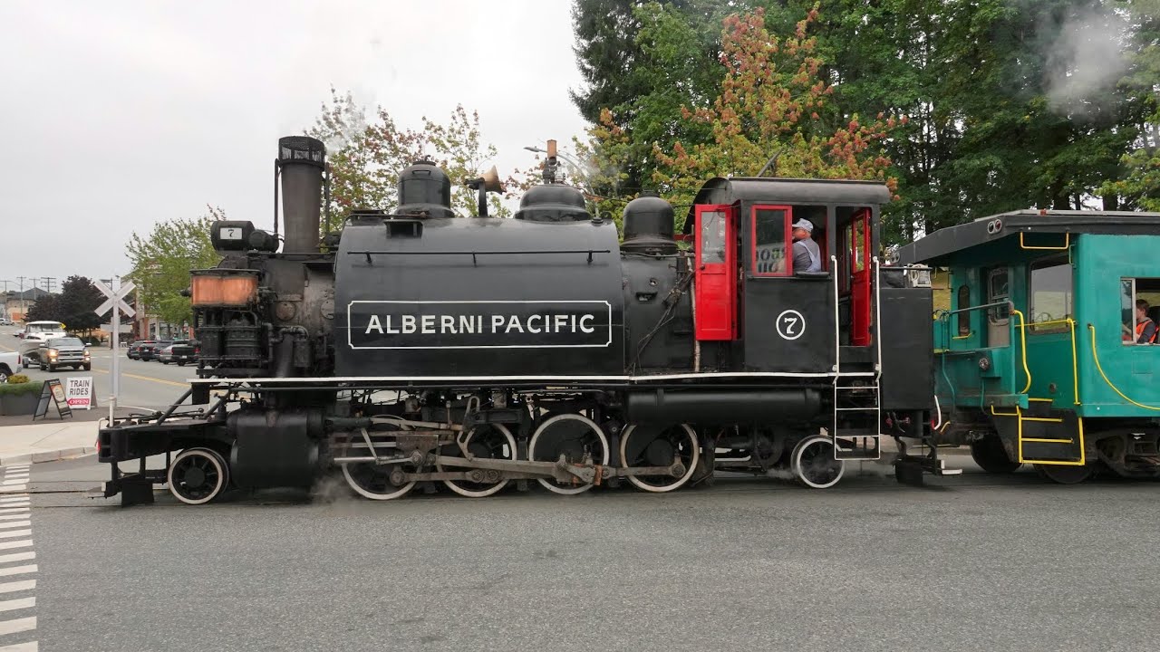 Alberni Pacific Railway: Ep.4 - 11:00am Passenger Trip - YouTube