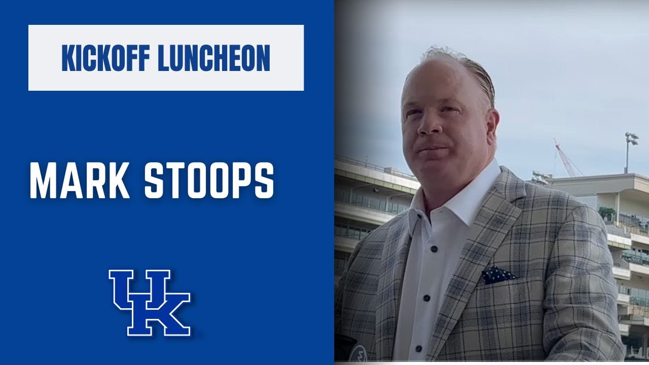 Kentucky HC Mark Stoops jabs UofL at Louisville Alumni Kickoff Luncheon ...