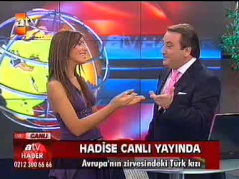 Hadise Canlı Yayında | Korcan Karar | atv Haber ( 2006 ) #hadise