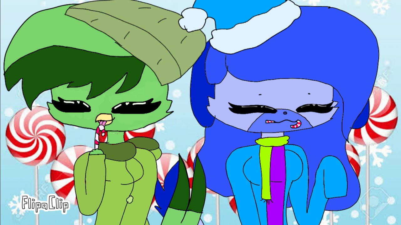 🍭candy canes🍭 (meme) { late christmas animation ) (ft.jennifer and ...