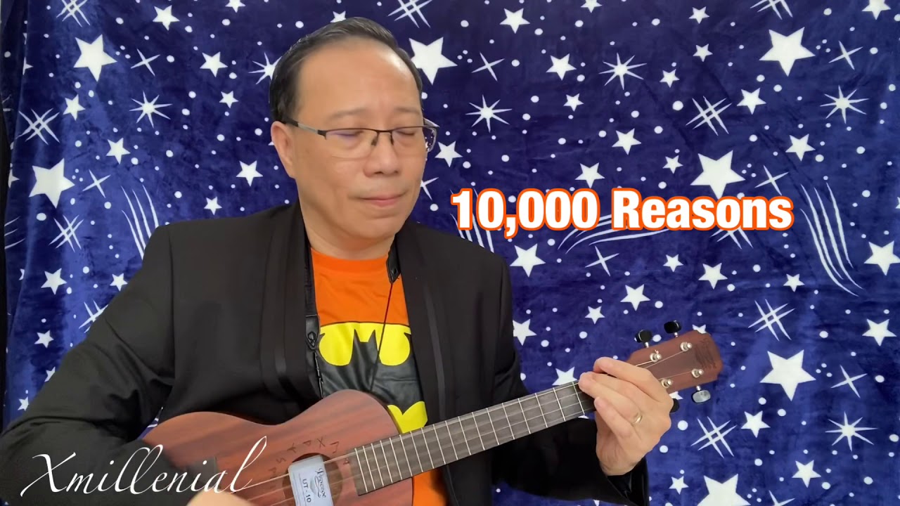 Ukulele worship: 10,000 Reasons (cover) - YouTube