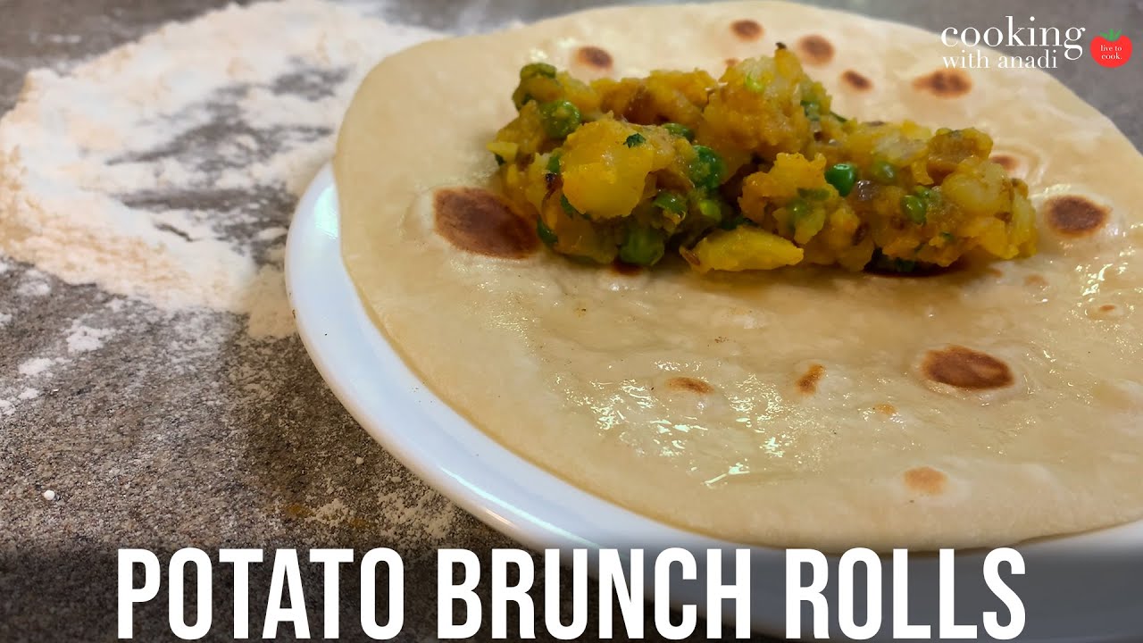 This Indian-Style Potato Wrap Will Spice Up Your Breakfast! - YouTube