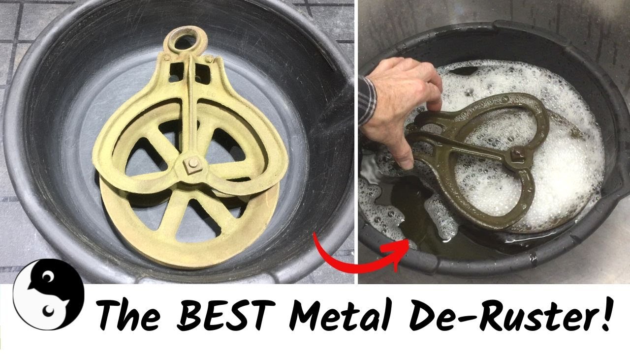 How to Remove Rust on Metal | Birdz of a Feather - YouTube