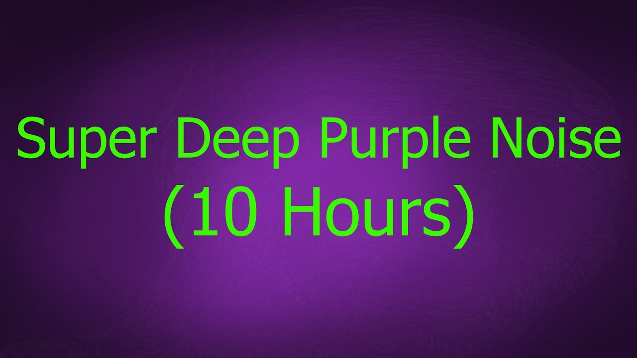 Purple Haze Serenity: Dive into Deep Relaxation with Super Deep Purple ...