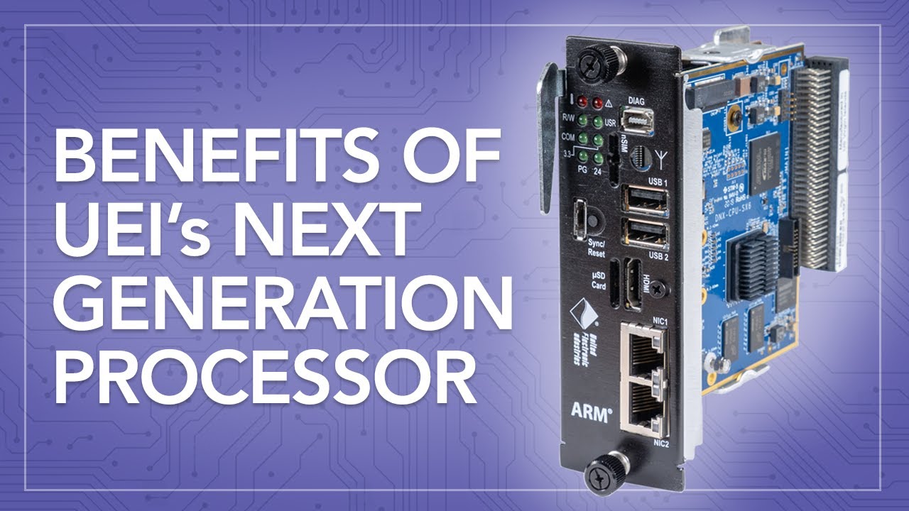 Introducing UEI's SoloX Processor - YouTube