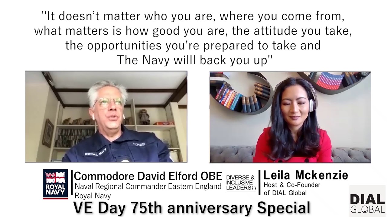 Diverse and Inclusive Leaders #70 - Commodore David David Elford OBE ...