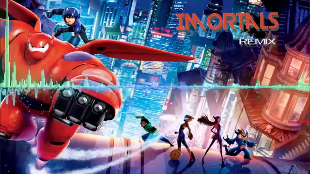 Immortals Remix Electronica Insturmental (Big Hero 6) - YouTube