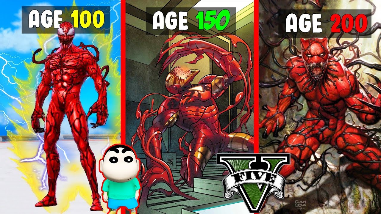 SURVIVING 200 YEARS AS CARNAGE In GTA 5 ! ( gta 5 mods ) Dr. Fredd ...