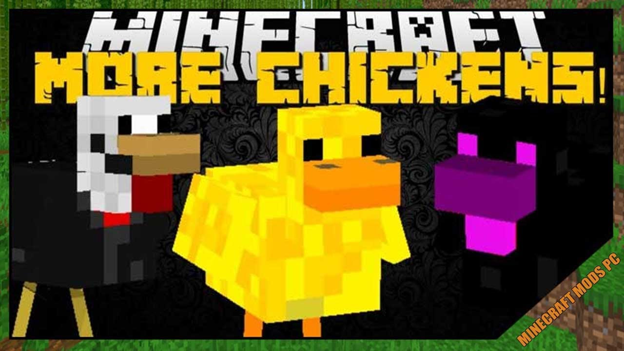 More Chickens Mod 1.12.2/1.11.2/1.10.2 Download - How to install it for ...