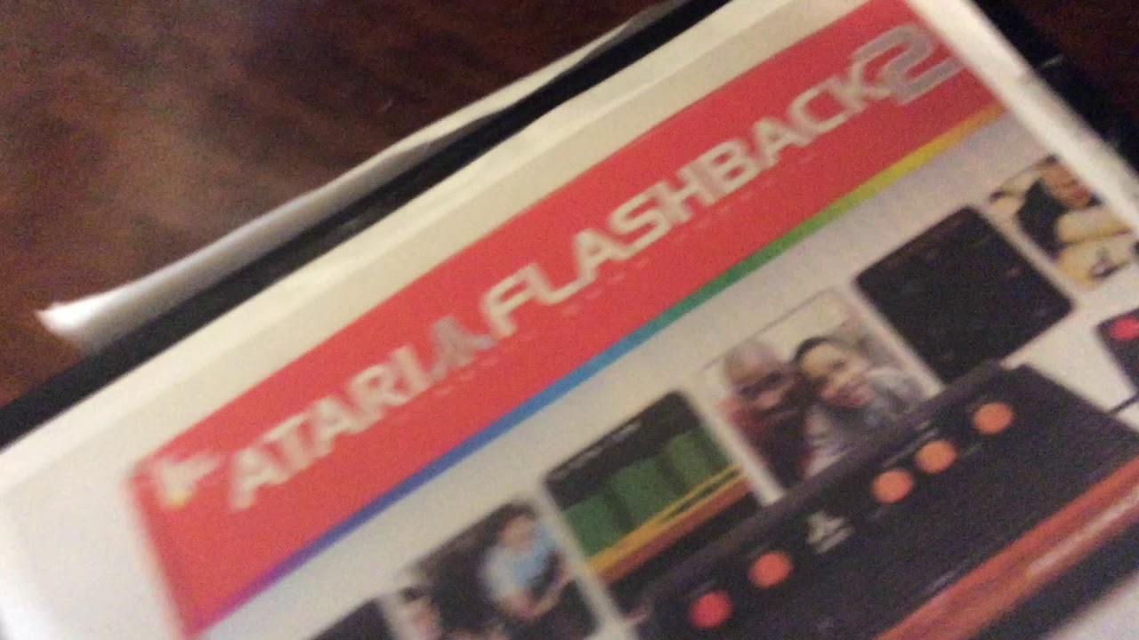 Atari flashback 2 unboxing part 1 - YouTube