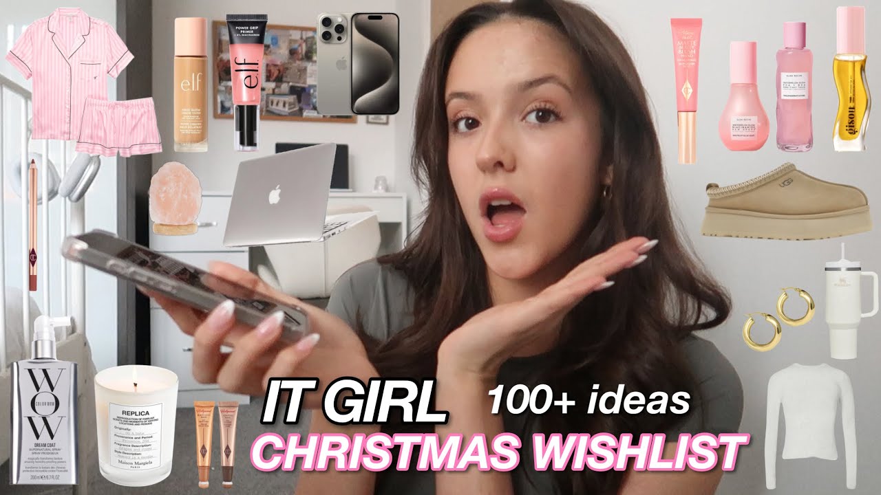THE ULTIMATE CHRISTMAS WISH LIST 2023 || clean girl/that girl aesthetic ...
