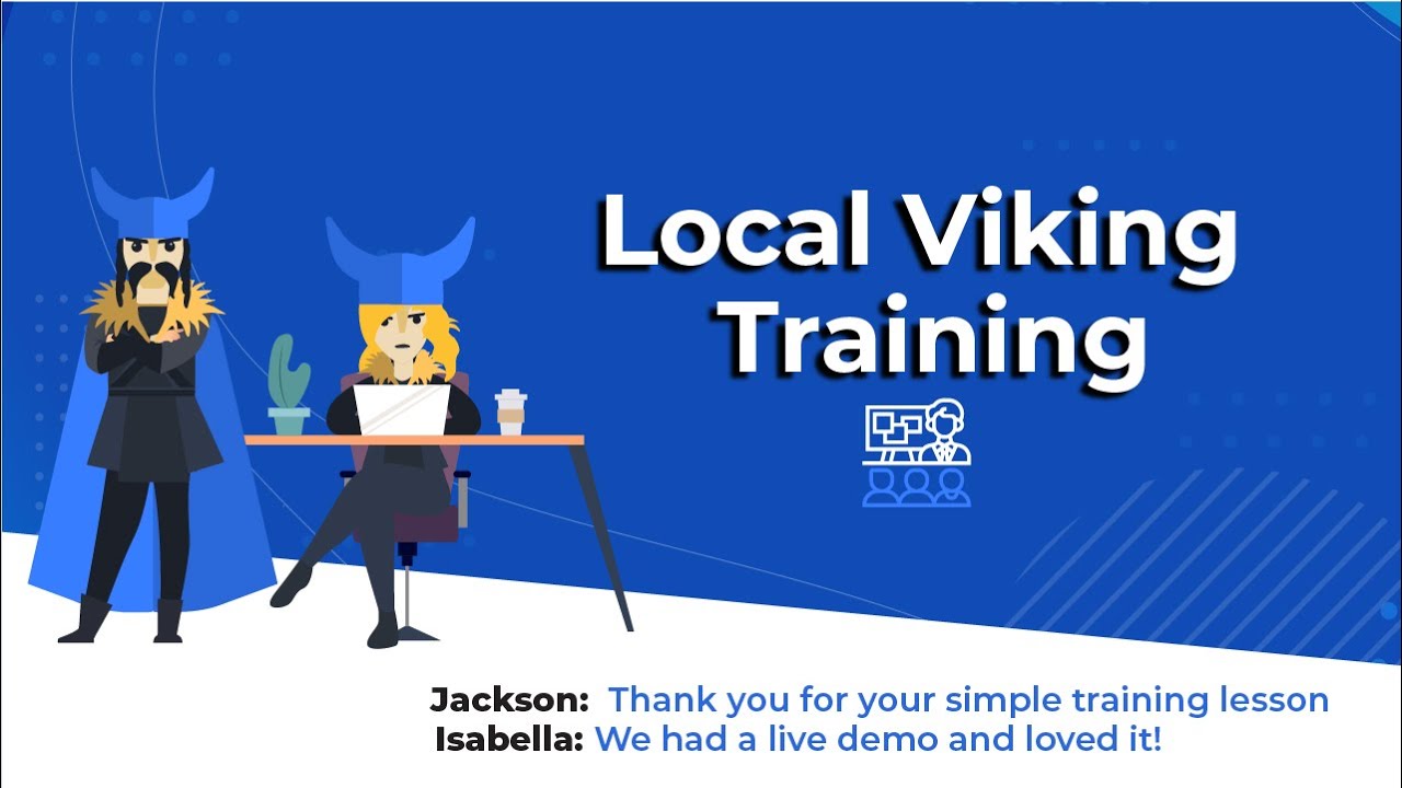Local Viking Training - YouTube