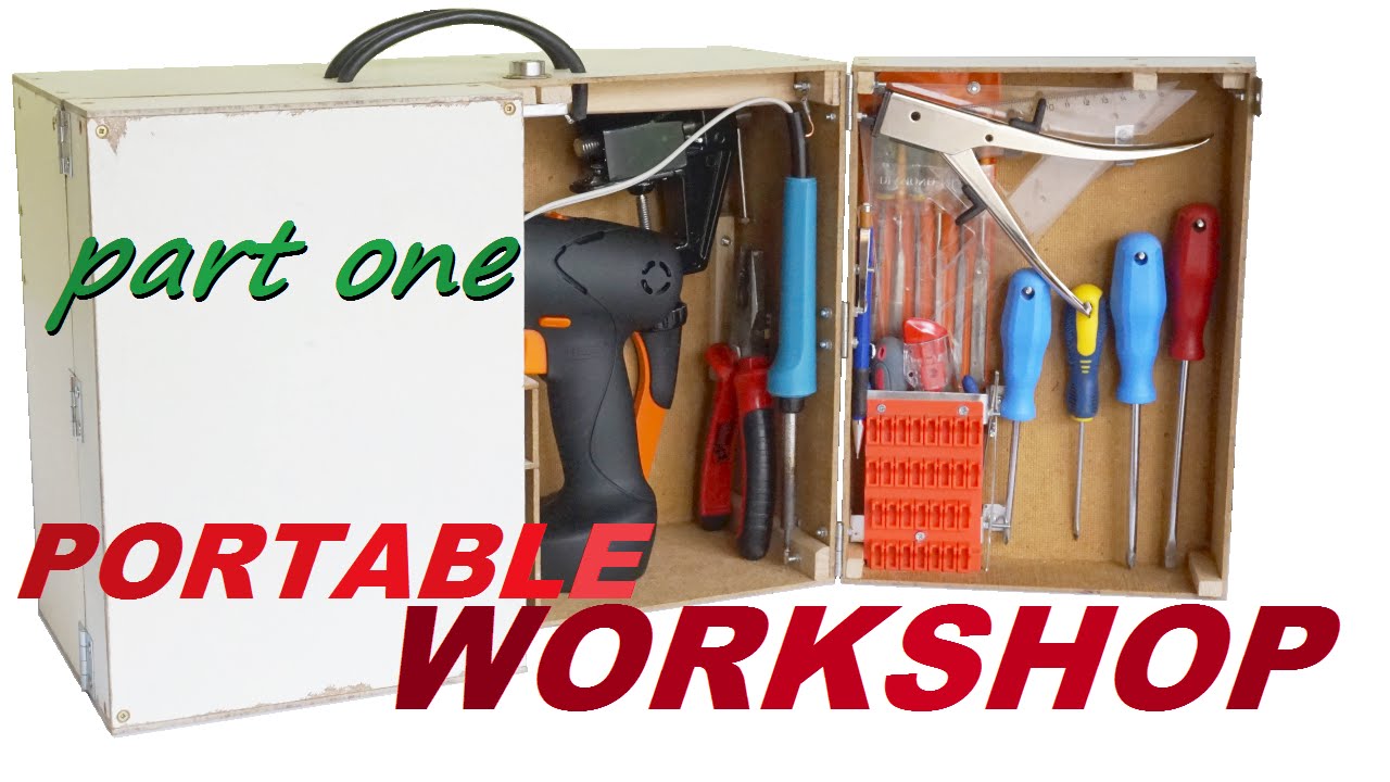BUILDING A PORTABLE WORKSHOP, PART 1 - YouTube