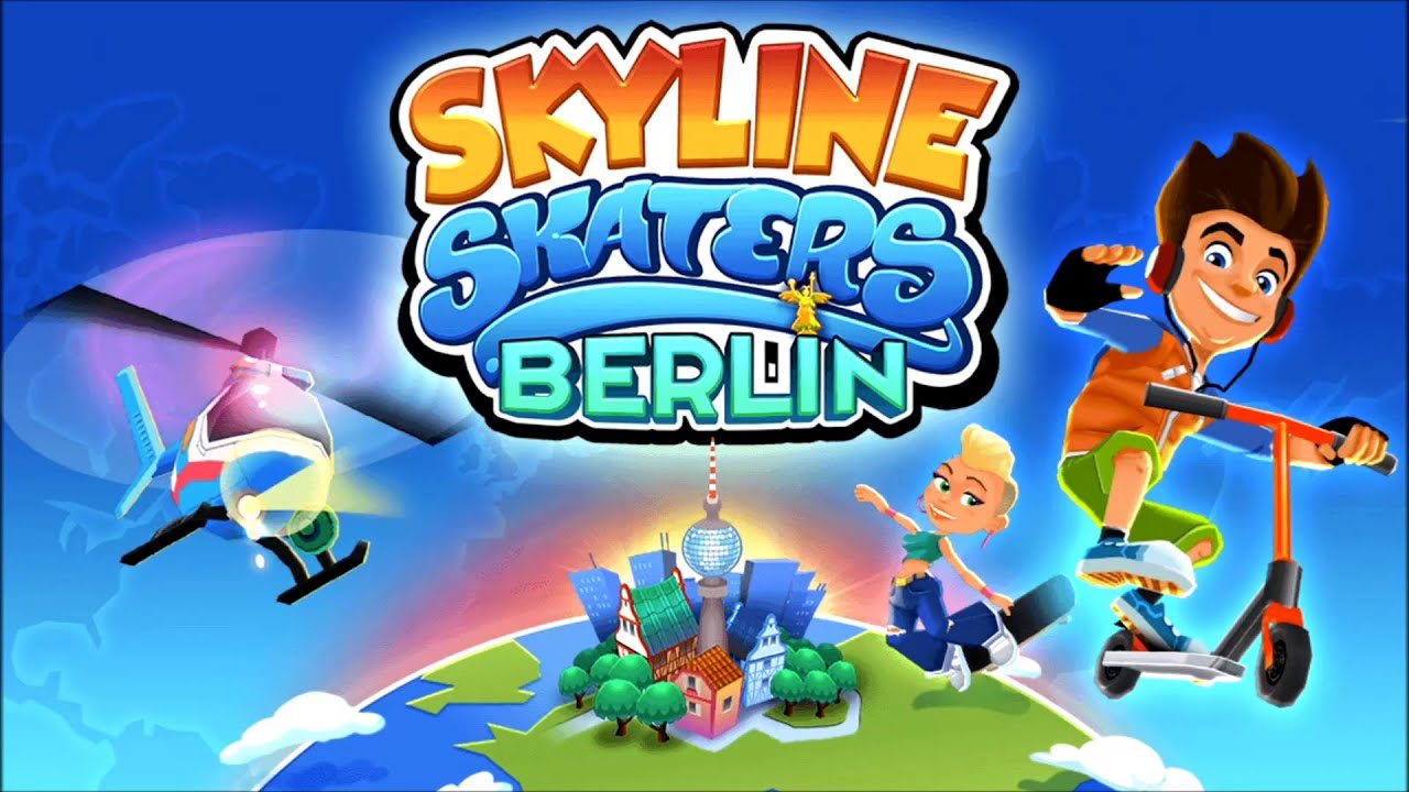 Skyline Skaters: Berlin Update Game Play on IOS - YouTube