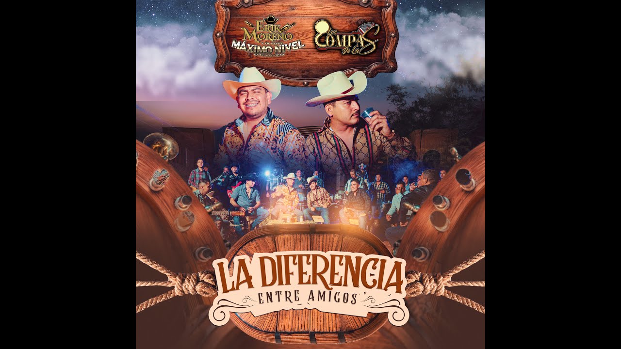 LOS COMPAS DE LA S FT ERIK MORENO Y SU BANDA MAXIMO NIVEL - LA ...