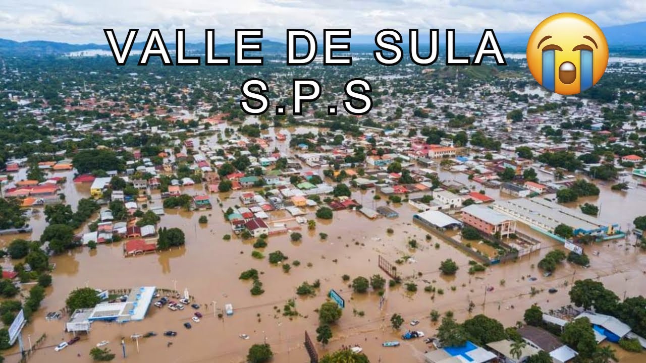Valle de Sula INUNDADO😭 Huracán IOTA HONDURAS😭SAN PEDRO SULA ...